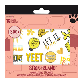 Stickerland™ Embellished Sticker Pack With Over 300 Stickers | Five Below