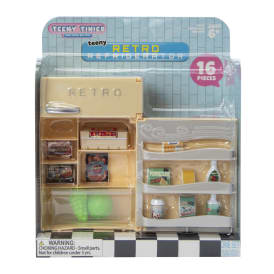 Teeny Tinies Retro Refrigerator 16-Piece Set | Five Below