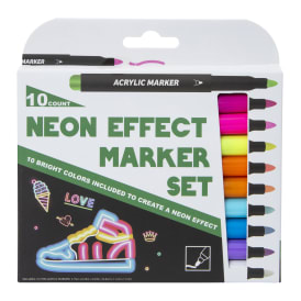 neon effect marker set 10-count | Five Below