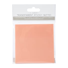 Transparent Sticky Notes With 50 Sheets | Five Below