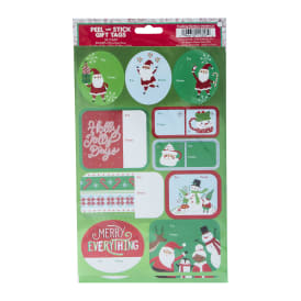 holiday peel & stick gift tags 50-count | Five Below