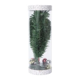 Mini Christmas Tree With Ornaments 10in | Five Below