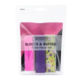 Diamond Cosmetics® Blocks & Buffers Set 3-Piece | Five Below