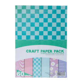 Craft Paper Pack 60 Sheets | Five Below