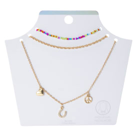 Layered Necklace 3-Piece Set | Five Below