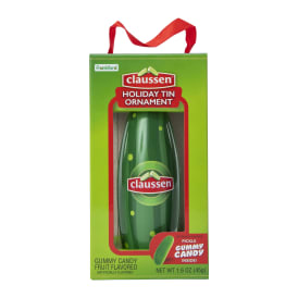 Claussen™ Pickle Holiday Tin Ornament With Gummy Candy | Five Below