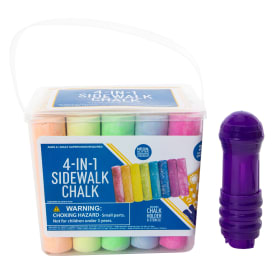 4-In-1 Sidewalk Chalk Set | Five Below