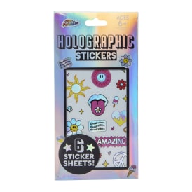 Holographic Stickers 6 Sheets | Five Below
