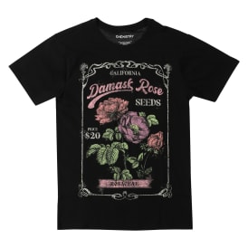 'Damask Rose' Graphic Tee | Five Below