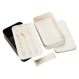 2-Layer Bento Box With Utensils 7.25in x 4in | Five Below
