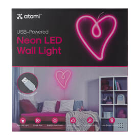 Neon LED Heart Wall Light | Five Below