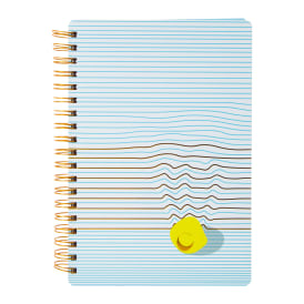 Twin Wire Notebook 7.3in x 9.9in | Five Below