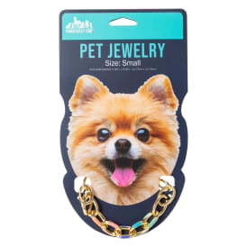 Epoxy Link Chain Pet Jewelry - Small | Five Below