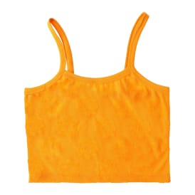 Tonal Flower Terry Tank Top | Five Below