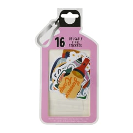 Reusable Vinyl Stickers 16-Count - Camping | Five Below