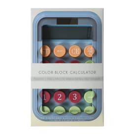 Color Block Calculator 3.86in x 6.22in | Five Below