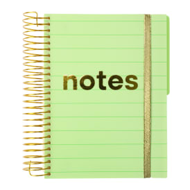 Single Wire Spiral Notebook 6in x 8.25in | Five Below