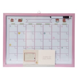 Framed Calendar Dry Erase Board 12in x 16in | Five Below