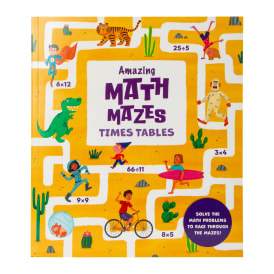 Amazing Math Mazes Times Tables | Five Below