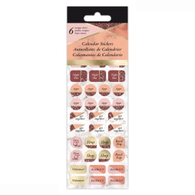 Calendar Stickers 6-Sheets | Five Below