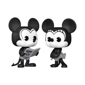Funko Pop! Disney Mickey Mouse & Minnie Mouse Vinyl Figures 2-Count ...