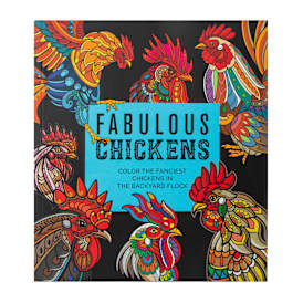 Fabulous Chickens Coloring Book | Five Below