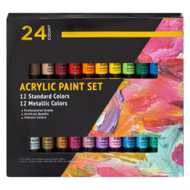Acrylic Paint 24-Piece Set | Five Below