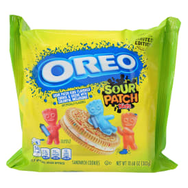 Oreo® x Sour Patch Kids® Limited Edition Sandwich Cookies 10.68oz ...