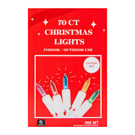 Christmas Lights Set 70-Count - Multicolor | Five Below