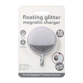 Floating Glitter Magnetic Magsafe® Charger 10W | Five Below