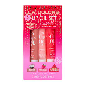 L.A. Colors® Dream To Gleam Lip Oil Set 3-Count | Five Below