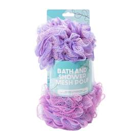 Purple Bath & Shower Mesh Pouf 2-Pack | Five Below
