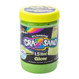 Cra-Z-Sand Glow In The Dark Sand 16oz | Five Below
