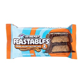 Mr Beast Feastables Creamy Peanut Butter Cups 2-Count 1.4oz | Five Below