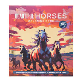 Beautiful Horses Coloring Book | Five Below