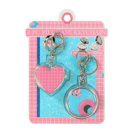 Pill Case Keychain 2-pack | Five Below